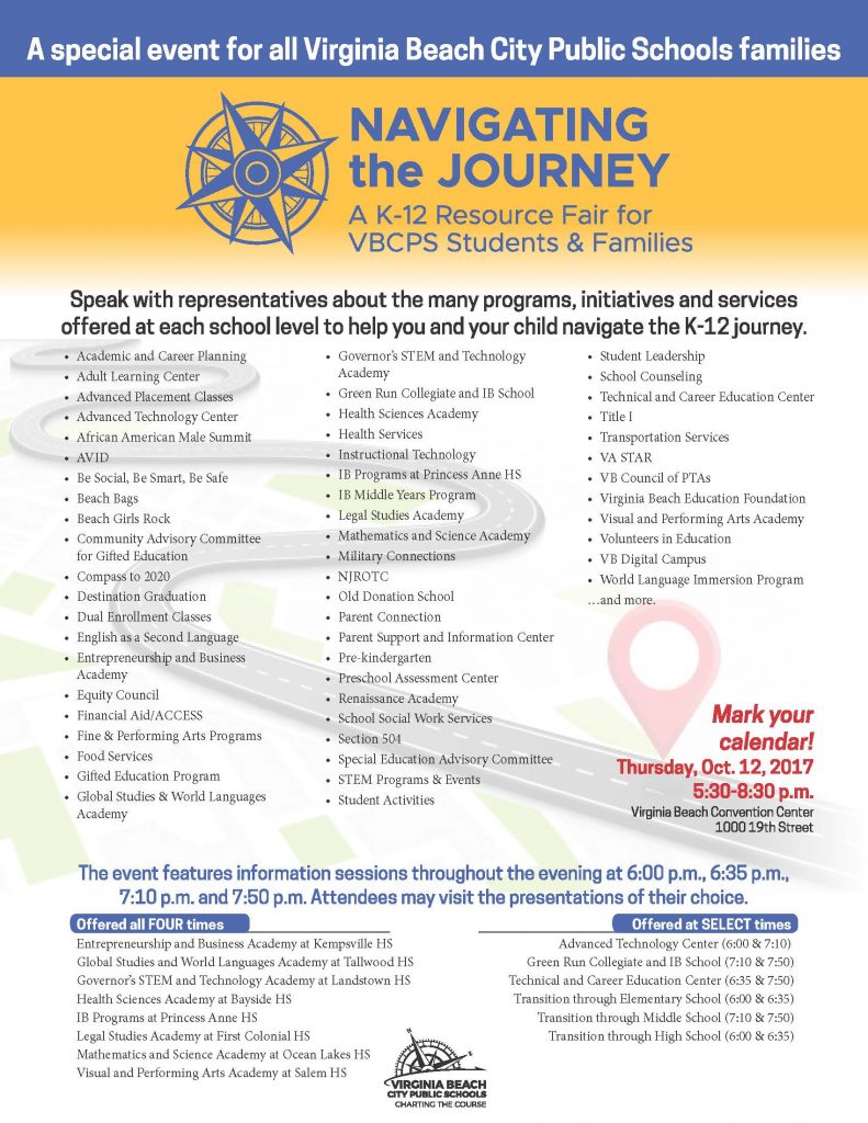Navigating The Journey Showcases Prek 12 Programs And Services The Core