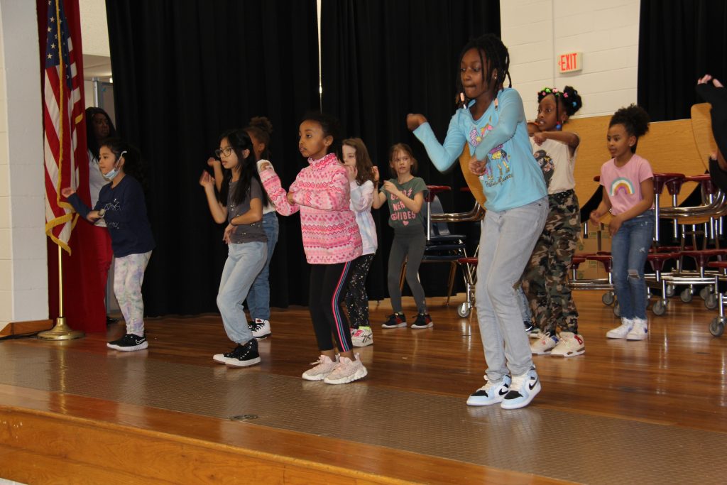 Ready for the big stage, Parkway Elementary’s step team wows the crowd ...