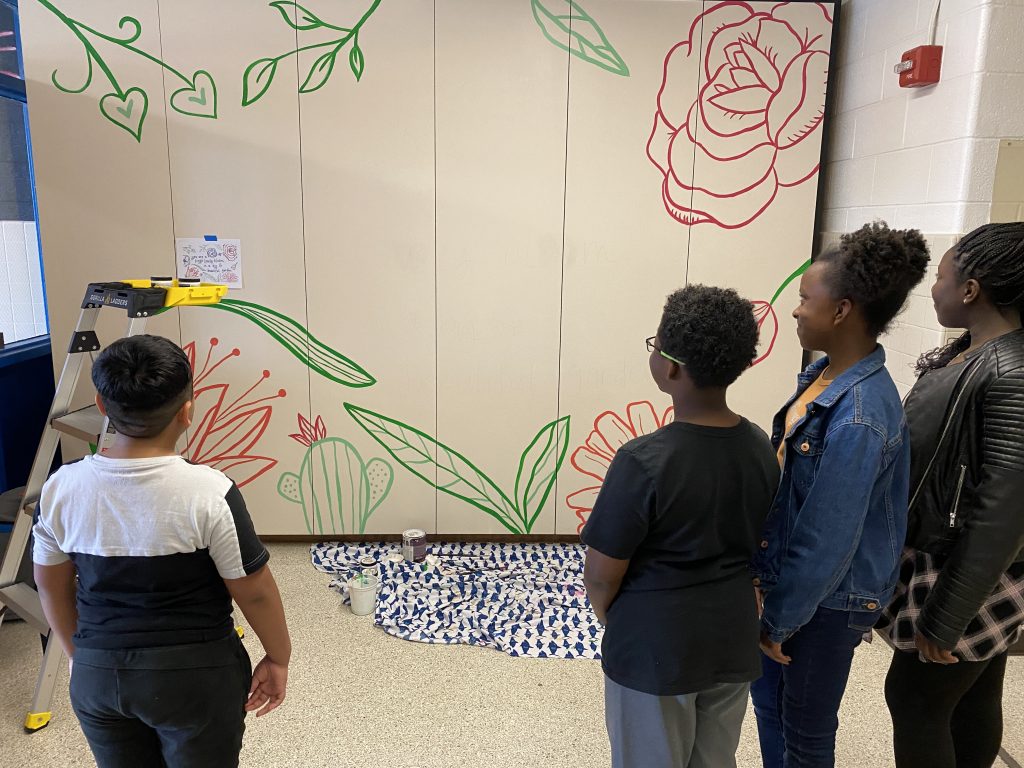 Uplifting and colorful murals on display in four additional Title I ...